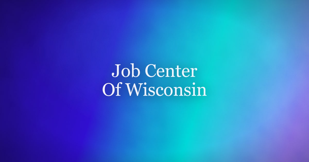 Job Center of Wisconsin — How to Use It in 2026 | Articuler